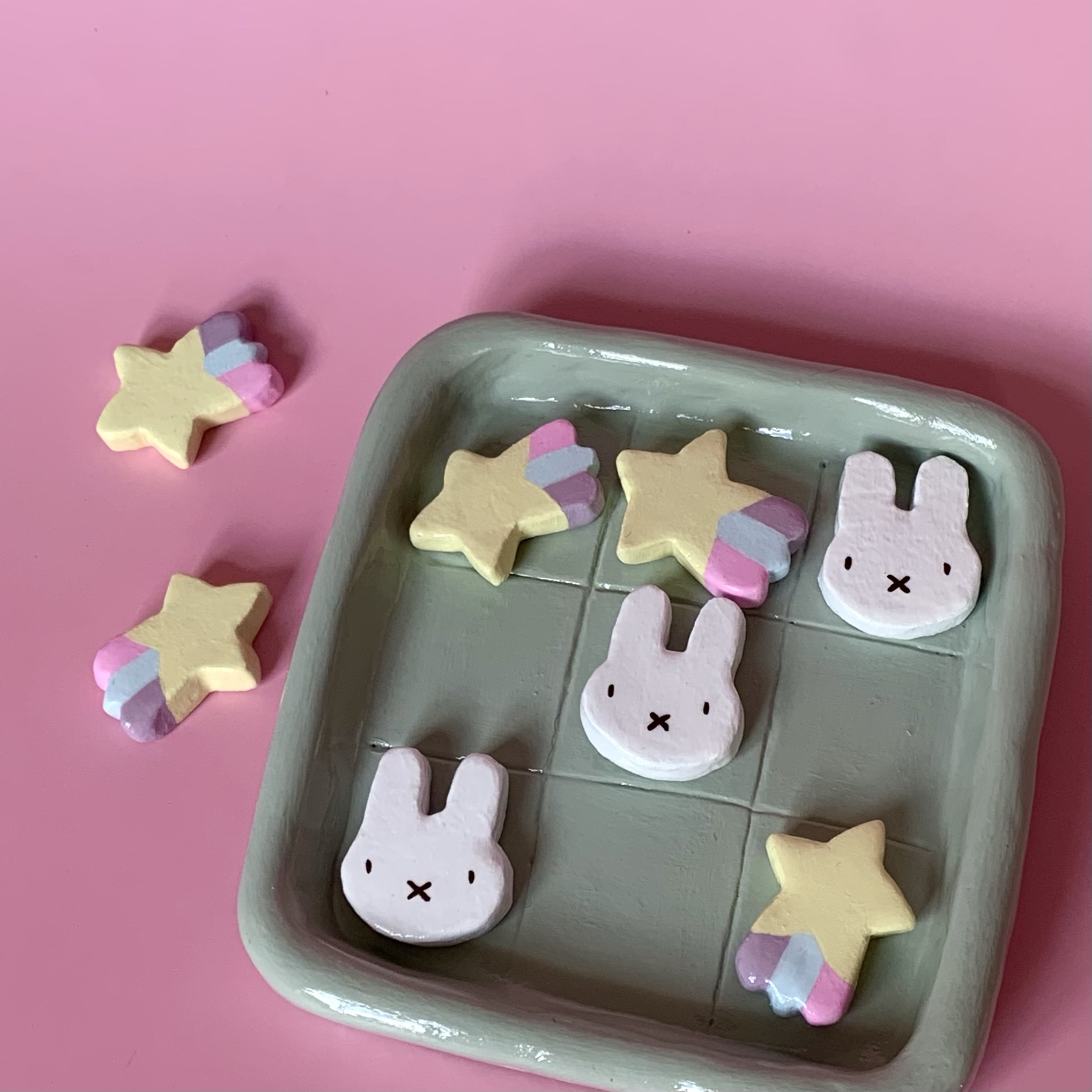 Tic tac toe - rabbit - Mizo atelier