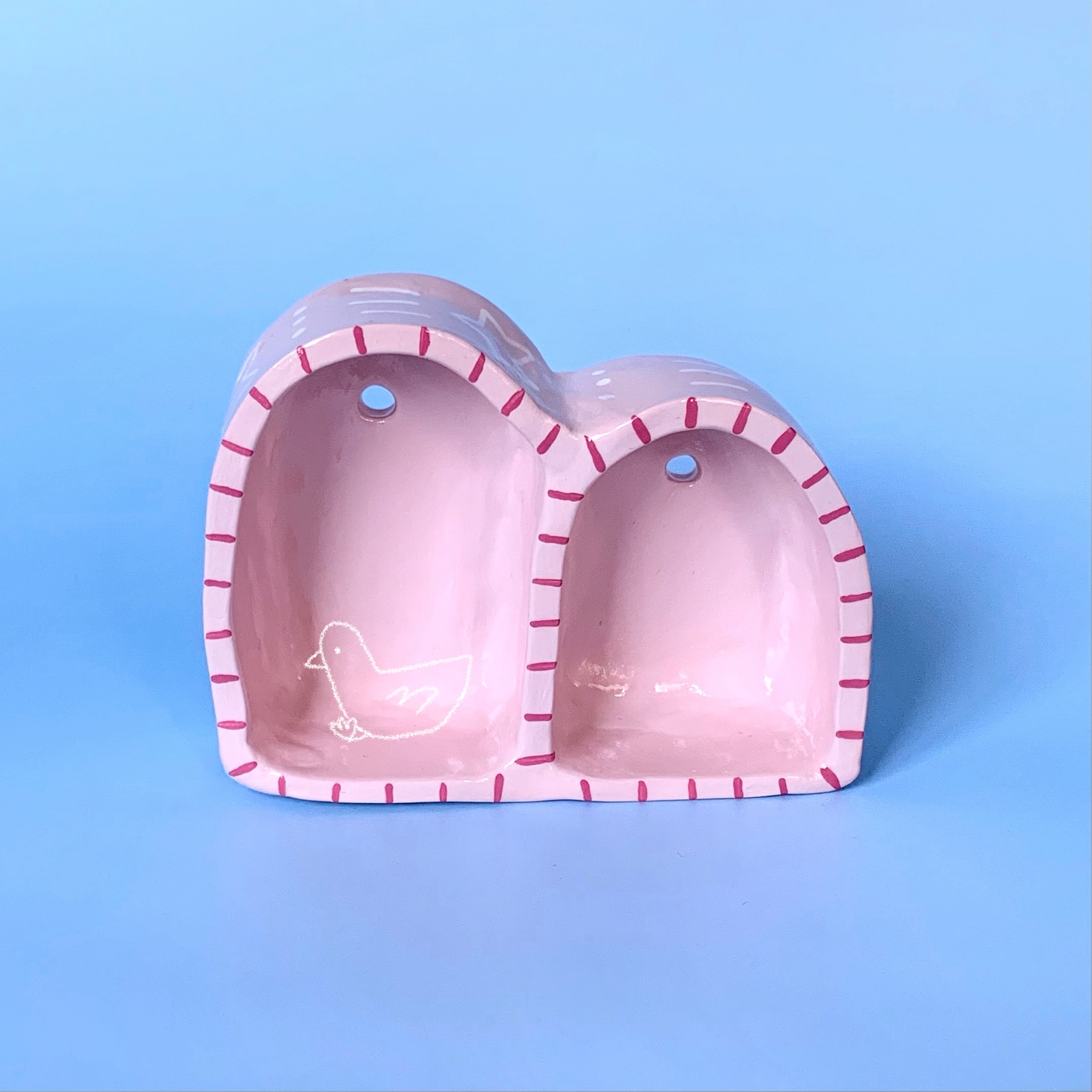Clay shelf - double - Mizo atelier